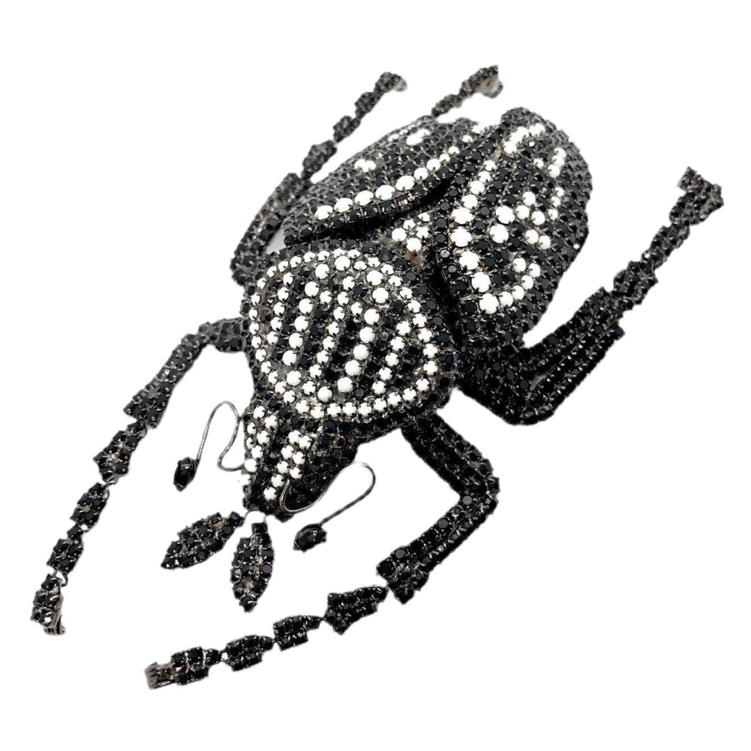 Goliath Beetle Brooch - Huge Insect Pin - Statement Jewelry - Bettina ...