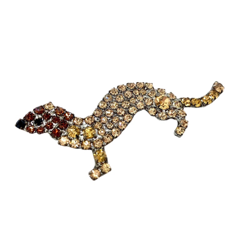 Rhinestone Ferret Pin Several Color Choices - Etsy