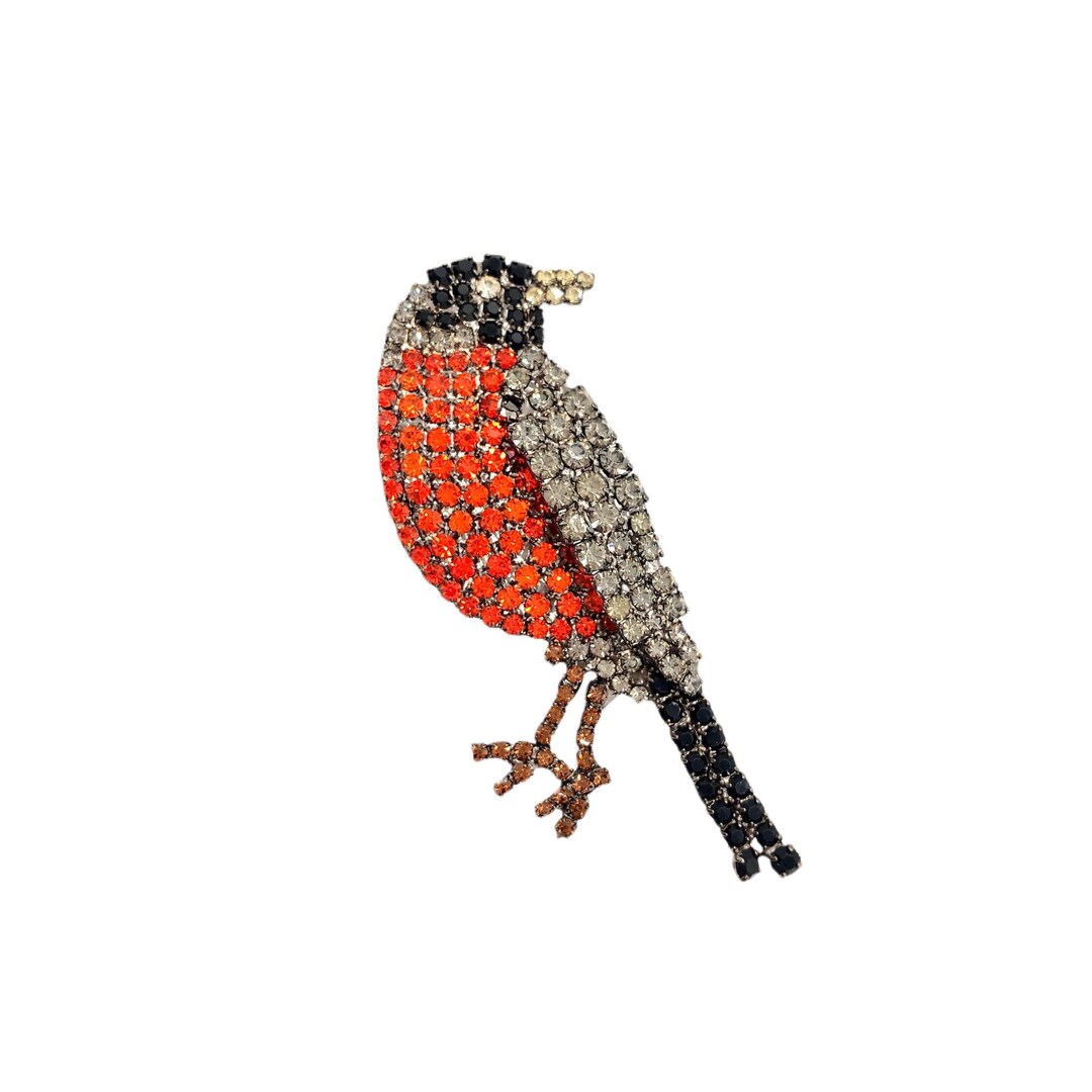 American Robin Pin - Songbird Brooch / Bird Jewelry - Etsy