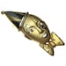 Pierrot Clown Pin / Vintage Gold Jewelry - Etsy
