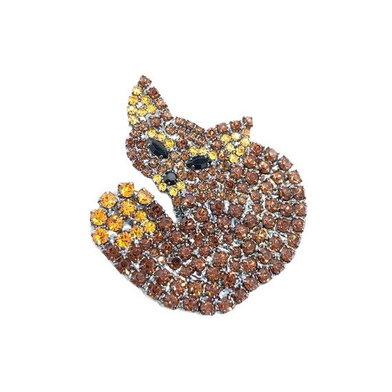 Fennec Fox Pin - Adorable Exotic Pet Brooch - Gem