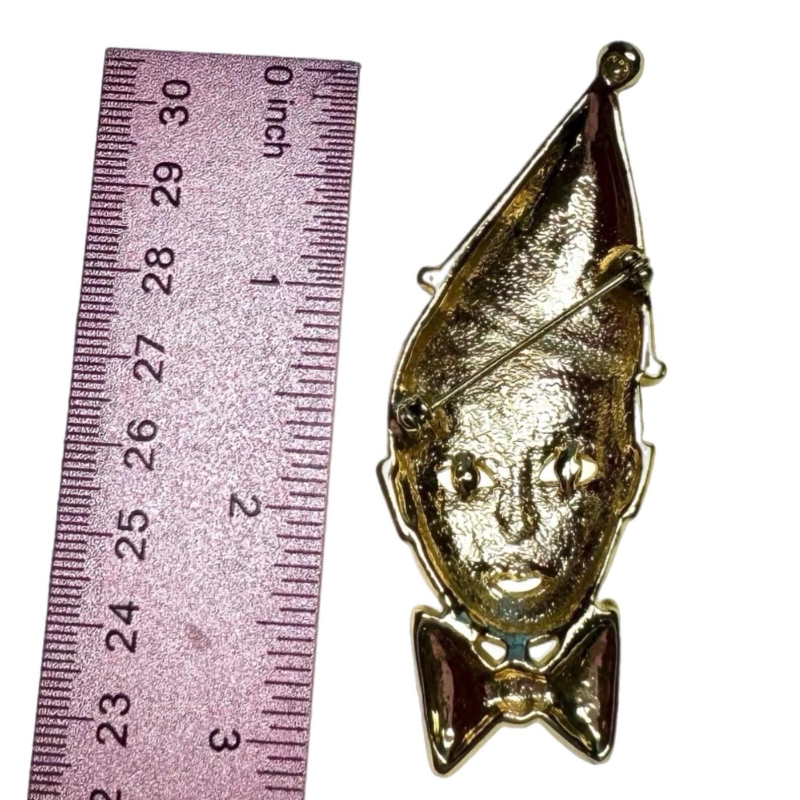 Pierrot Clown Pin / Vintage Gold Jewelry - Etsy