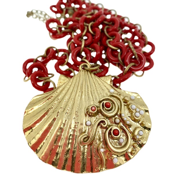 Seashell Necklace - Etsy