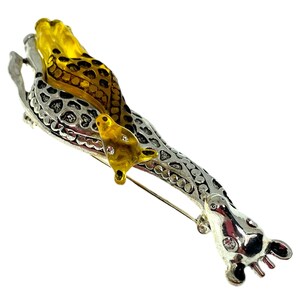 Cute Giraffe Brooch / Mother & Baby Giraffes Pin - Etsy