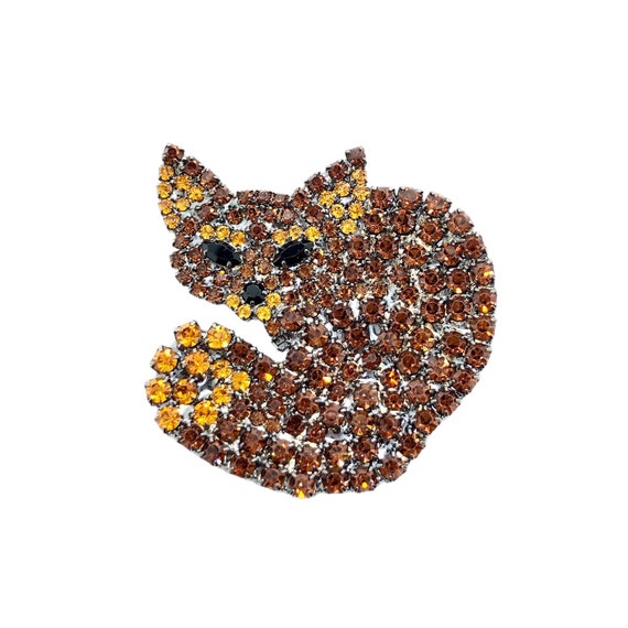 Fennec Fox Pin - Adorable Exotic Pet Brooch - Gem