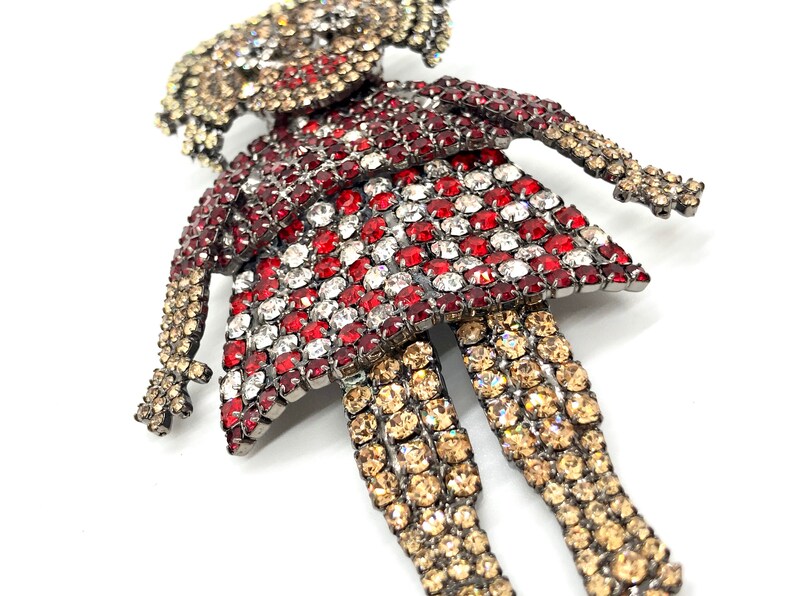 Frozen Charlotte Brooch Retro Dolly Pin - Etsy