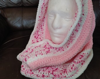 Pink Infinity Scarf | Etsy