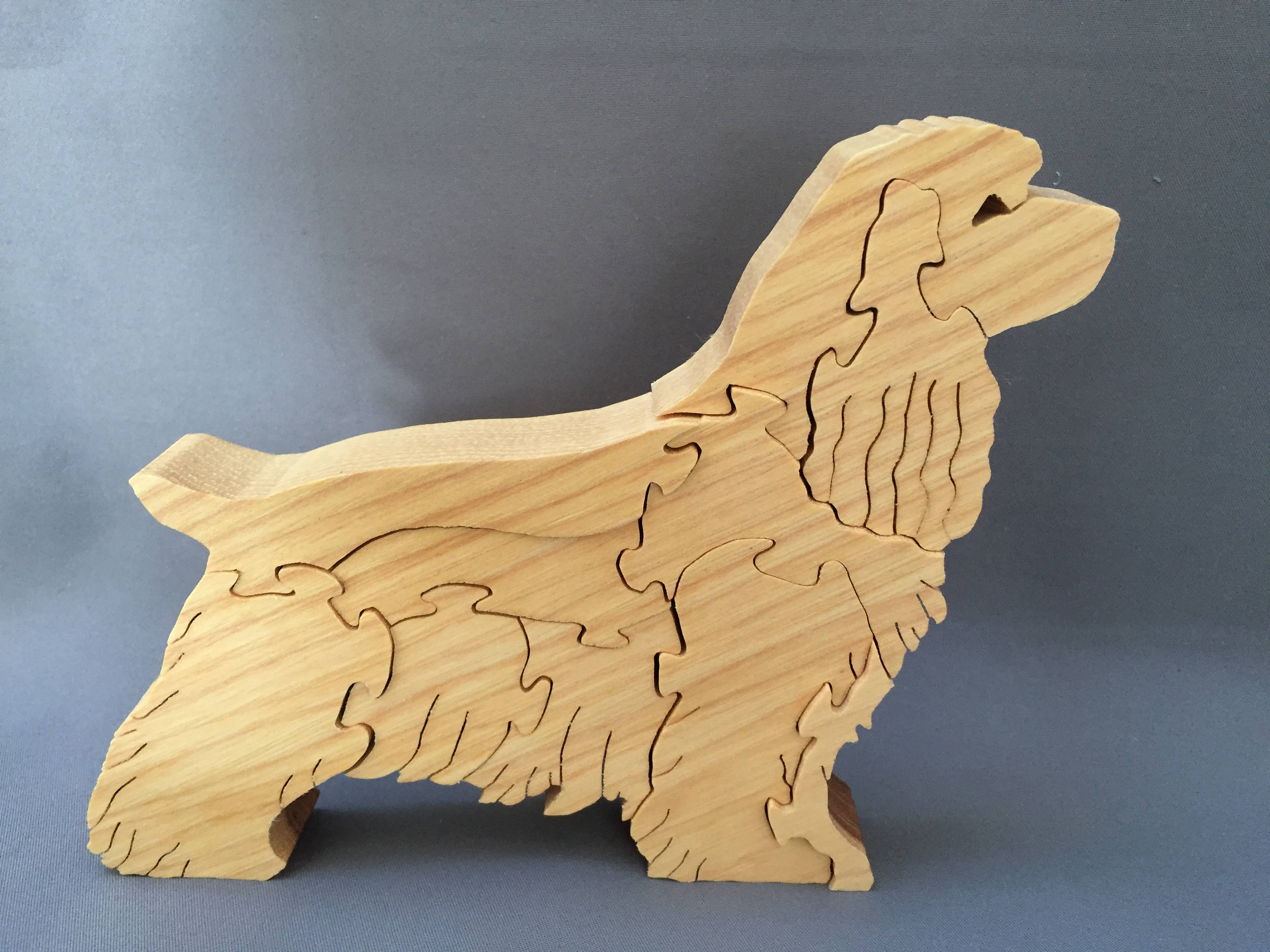 Cocker Spaniel/ Dog Puzzle/ Wood Puzzle/ Dog Lover / Dog Gift/ Child ...