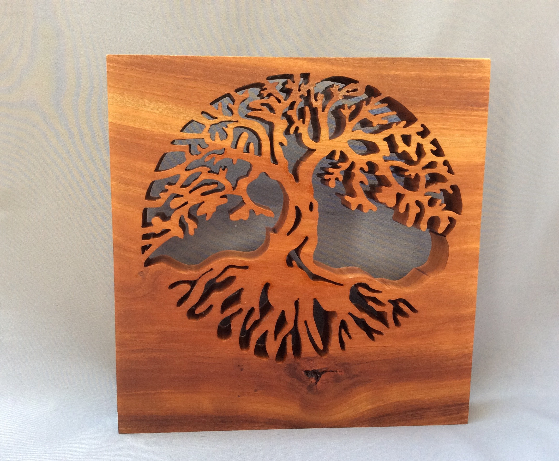 Tree of Life Plaque, Wood Plaque, Tree Design, Home Decor, Office Decor ...