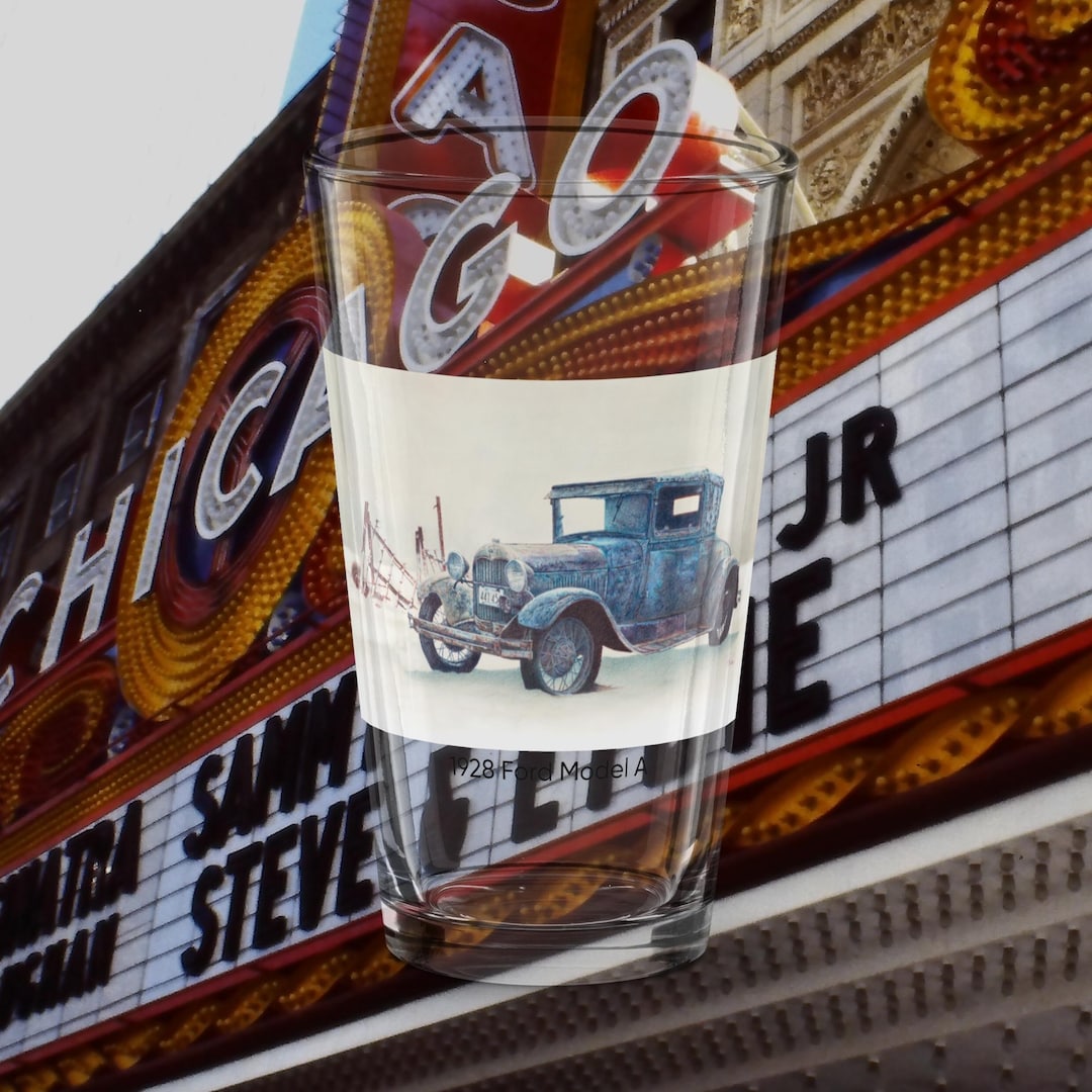 1928 Ford Model A Pint Glass – Vintage Car Collector Gift - Etsy