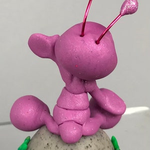 Ant on Rock Polymer Clay Insect Figure Sculpted Bug Figurine-ooak Bug ...