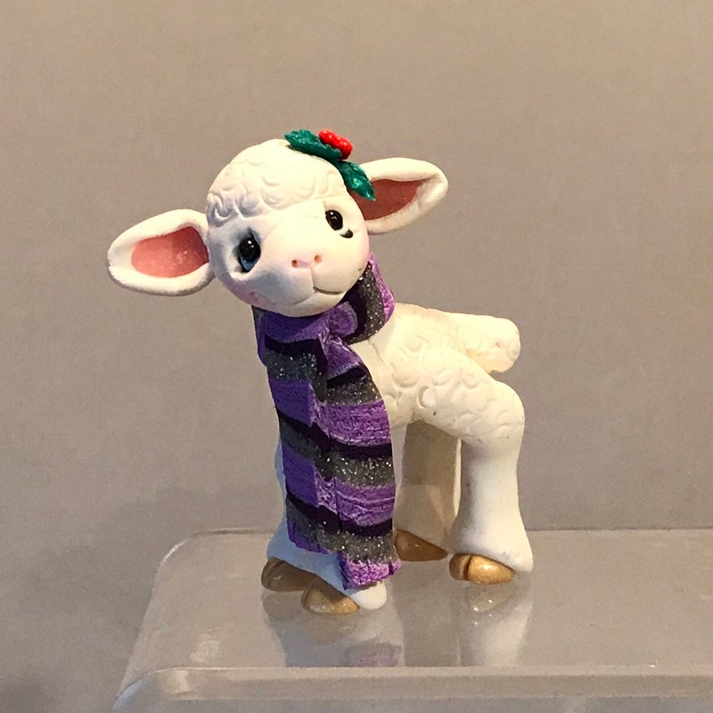Polymer Clay Lamb - Etsy