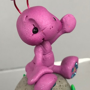 Ant on Rock Polymer Clay Insect Figure Sculpted Bug Figurine-ooak Bug ...