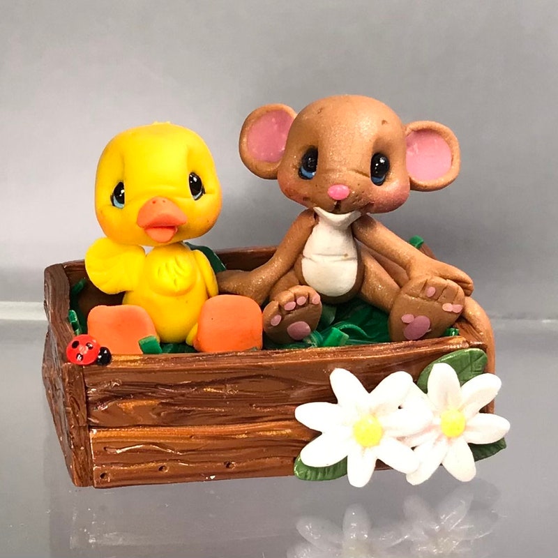 Air Dry Clay Figure - Etsy