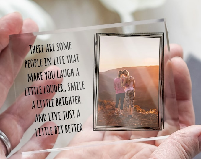 PERSONALISED PHOTO FRAME (3x4” or 5x7”) | Glass Photo Frame | Custom ...
