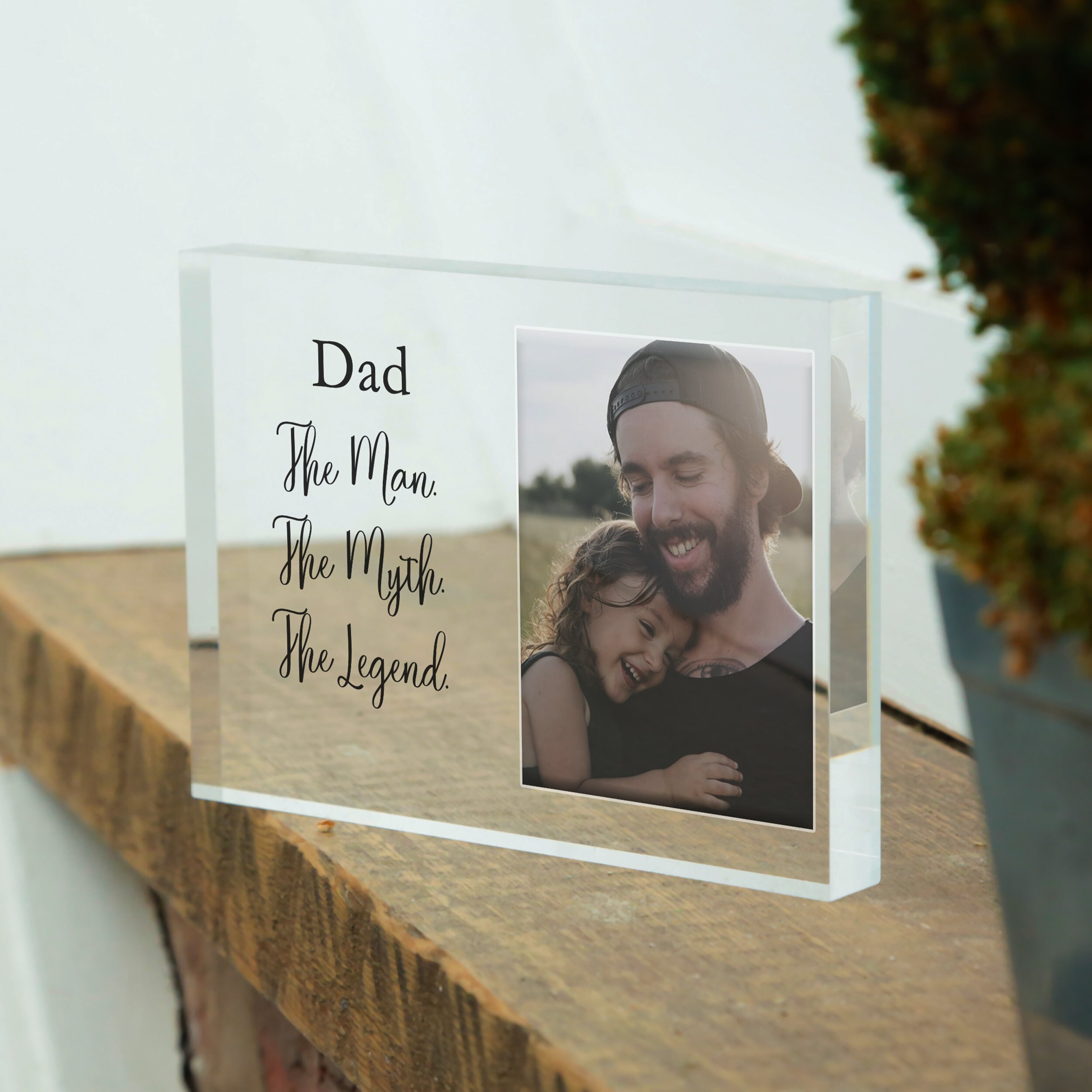 In Loving Memory Of Dad Picture Frame Dad Memorial Frame | Etsy