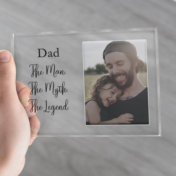 In Loving Memory Of Dad Picture Frame Dad Memorial Frame | Etsy
