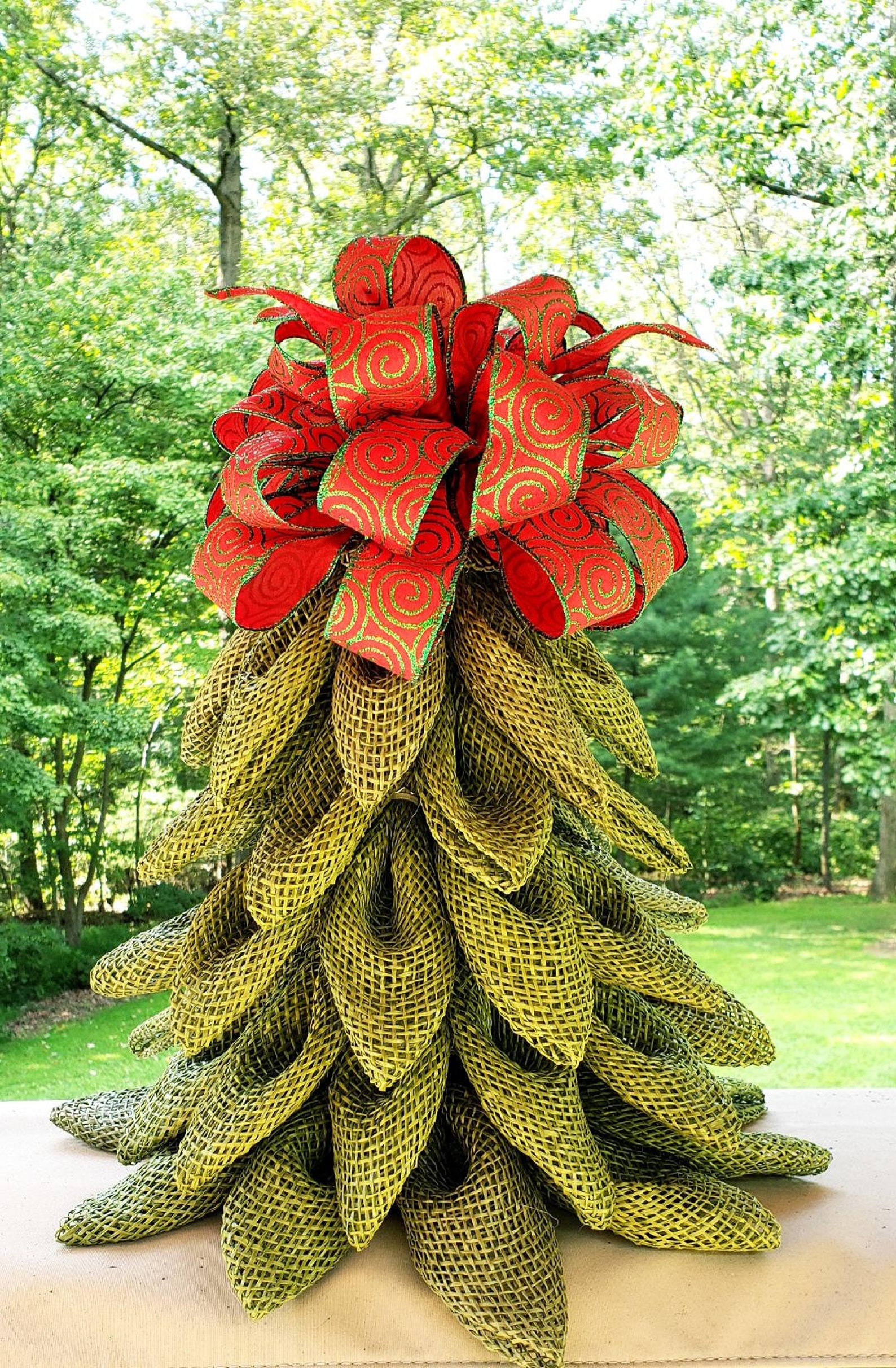 Christmas Tree Centerpiece for Your Table Holiday - Etsy