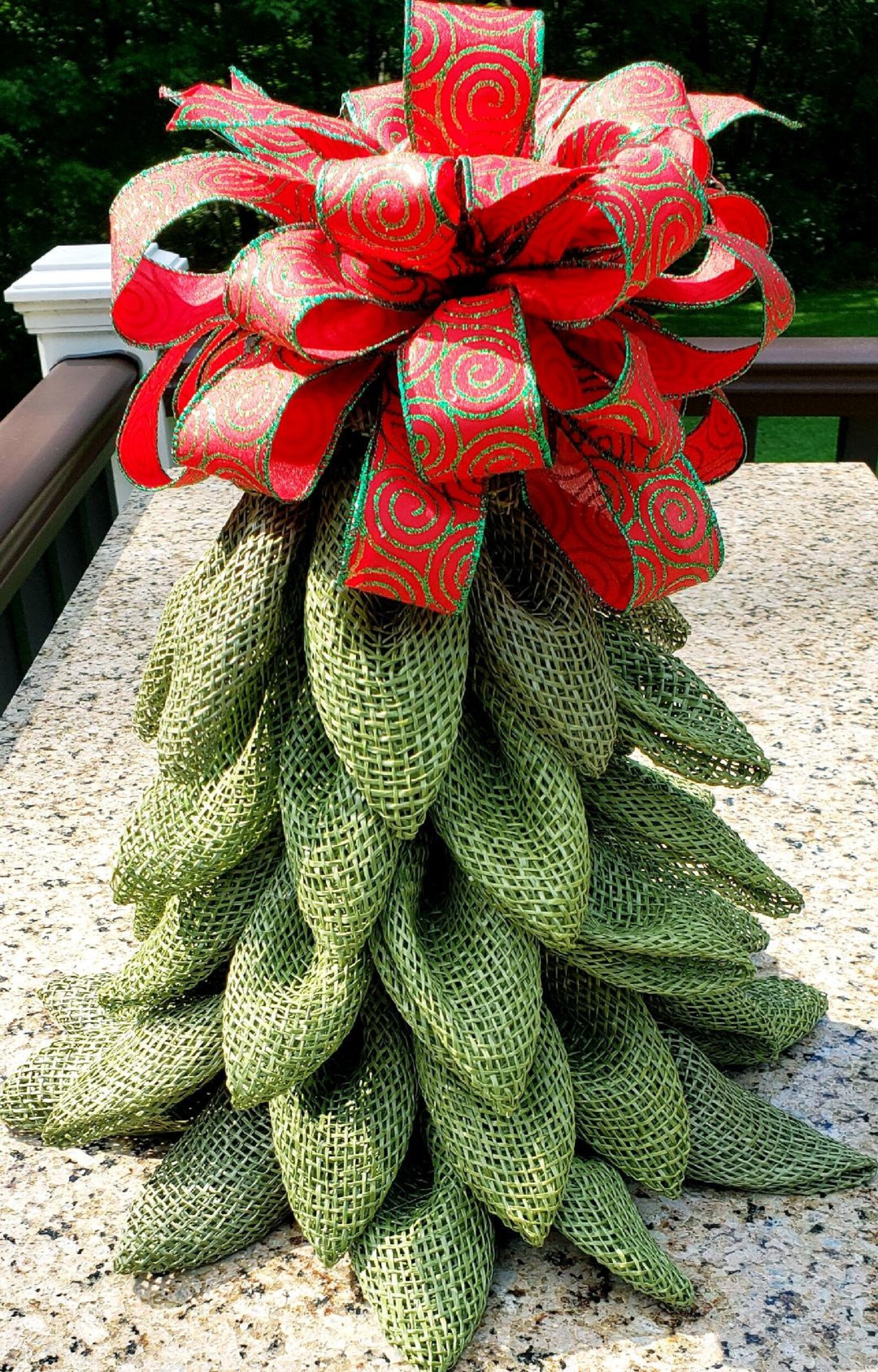 Christmas Tree Centerpiece for Your Table Holiday - Etsy