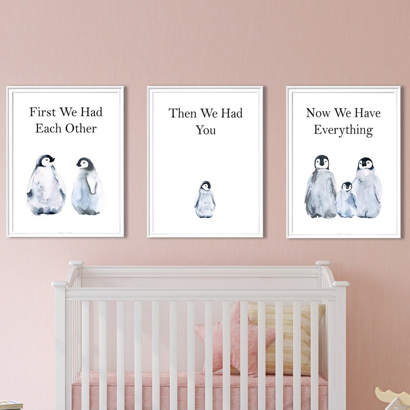 Penguin Nursery - Etsy