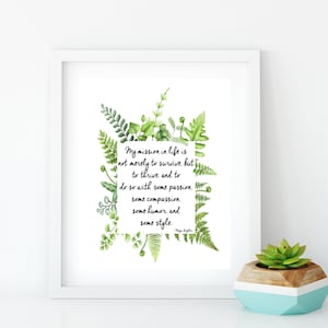 Maya Angelou Quote Wall Art, Inspirational Wall Art, Motivational Art ...