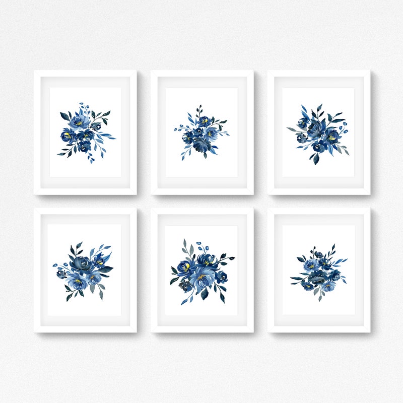 Blue Roses - Etsy