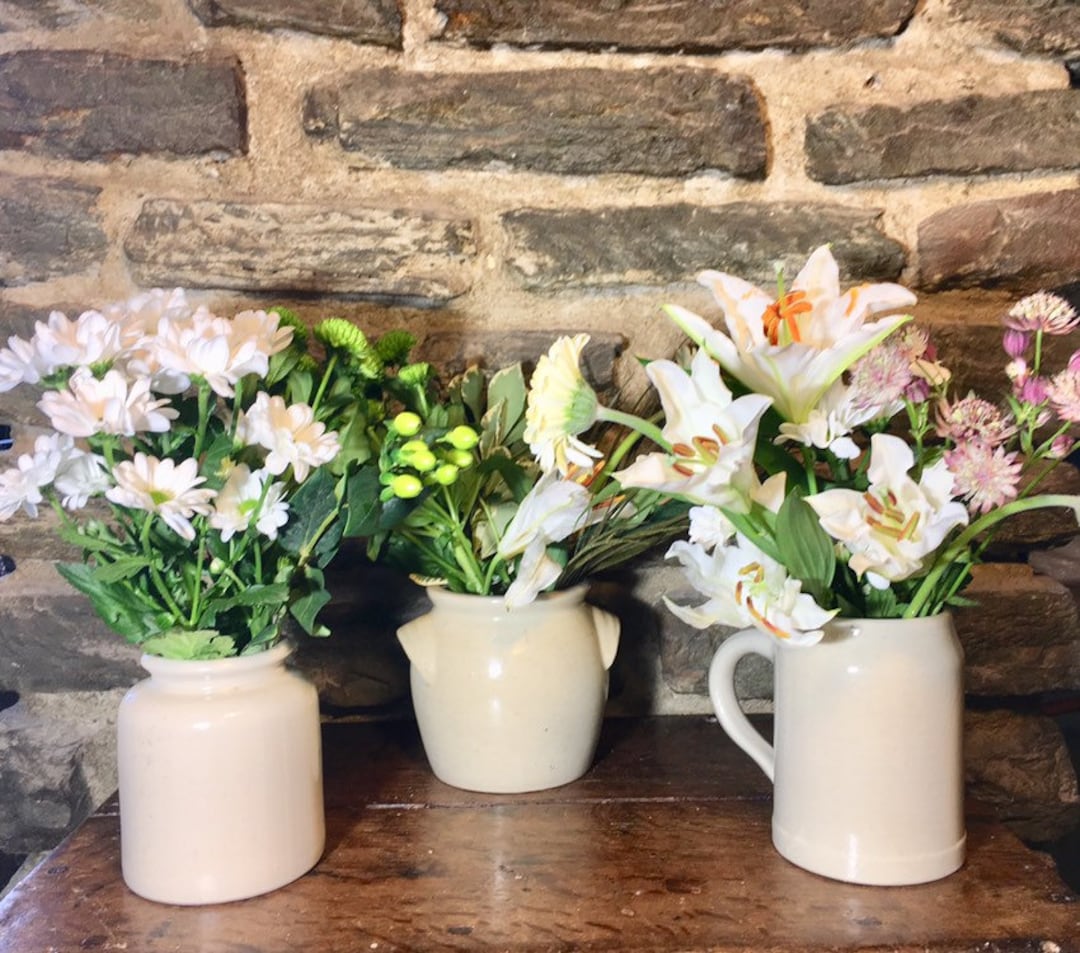 French Ironstone Pots - Etsy