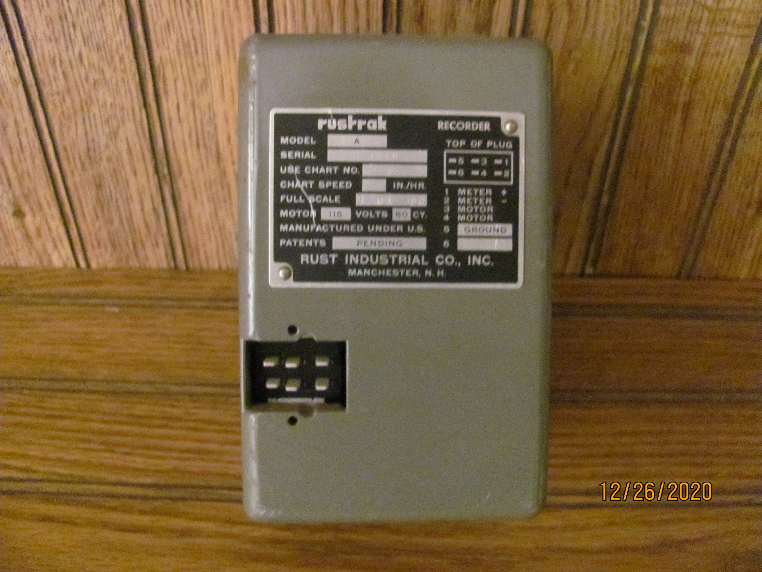 RUSTRAK MODEL "a" Chart Recorder - Etsy