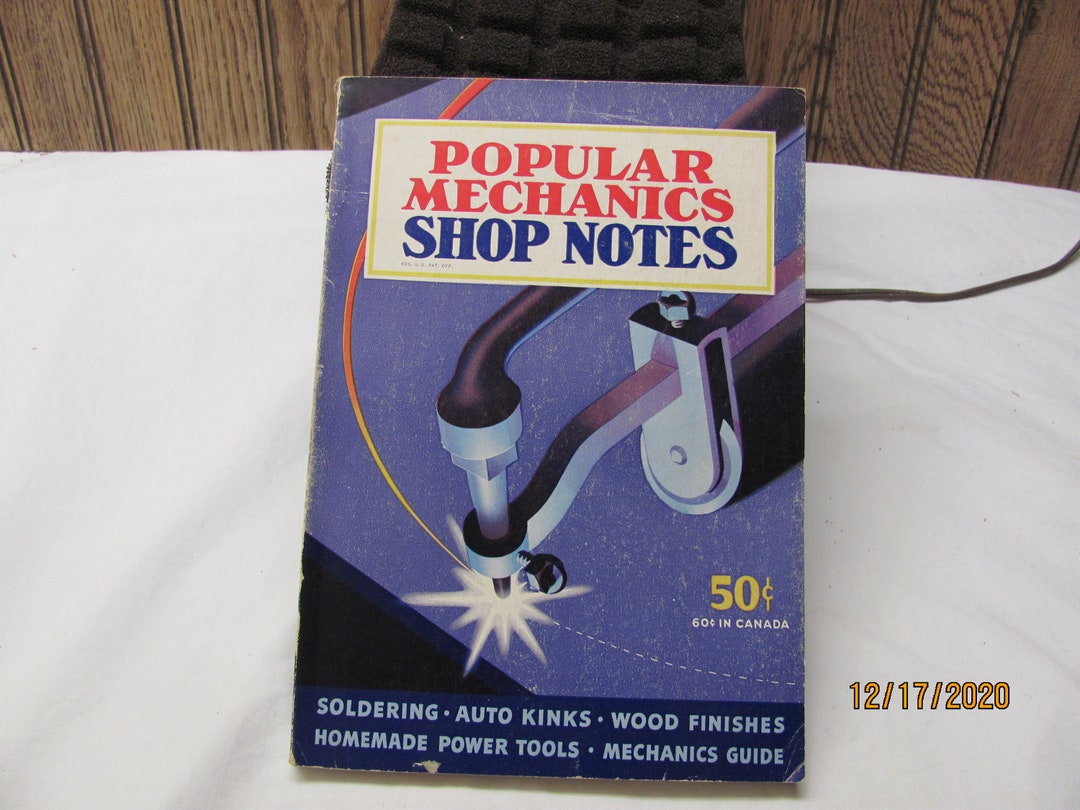 Vintage Popular Mechanics Shop Notes From 1942 - Etsy