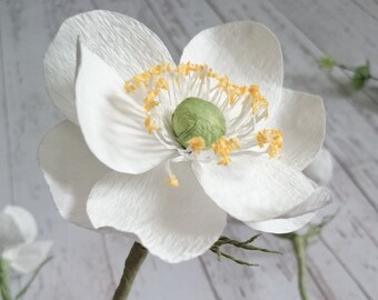 Paper Anemone Flower | Etsy