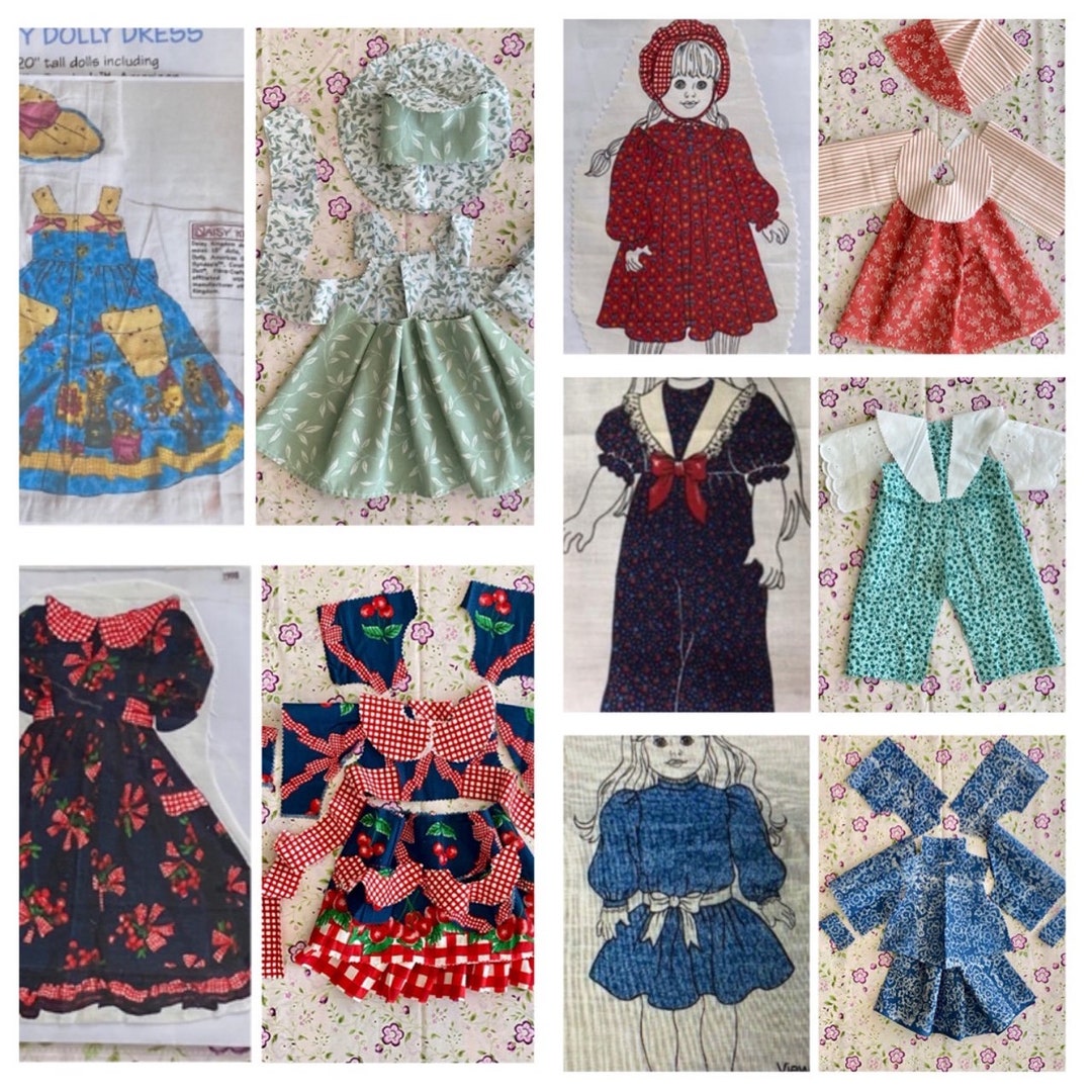 Vintage Inspired 18" Doll Clothes, Pre-cut Sewing Projects - Sew Get It ...