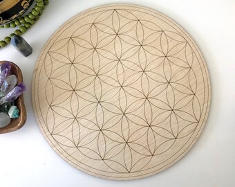 Seed of Life Crystal Grid - Etsy