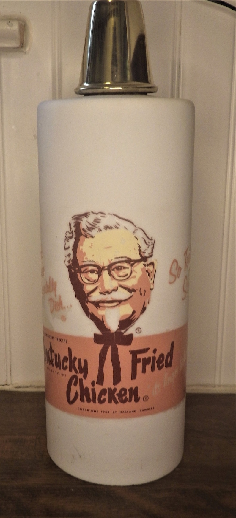 Vintage Kentucky Fried Chicken Pendant Lamp Shade KFC - Etsy