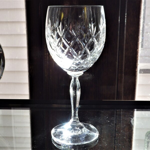 German Crystal Wine Glasses - Etsy