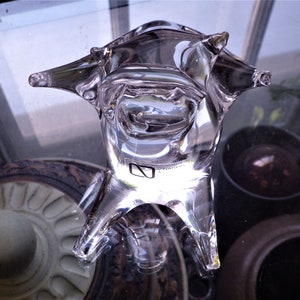 V Nason and Company Murano Hand Blown Bull Paperweight Sitting Bull ...