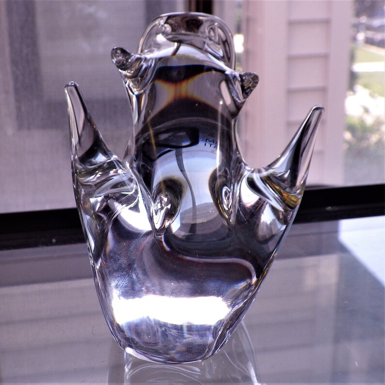 V Nason and Company Murano Hand Blown Bull Paperweight Sitting | Etsy