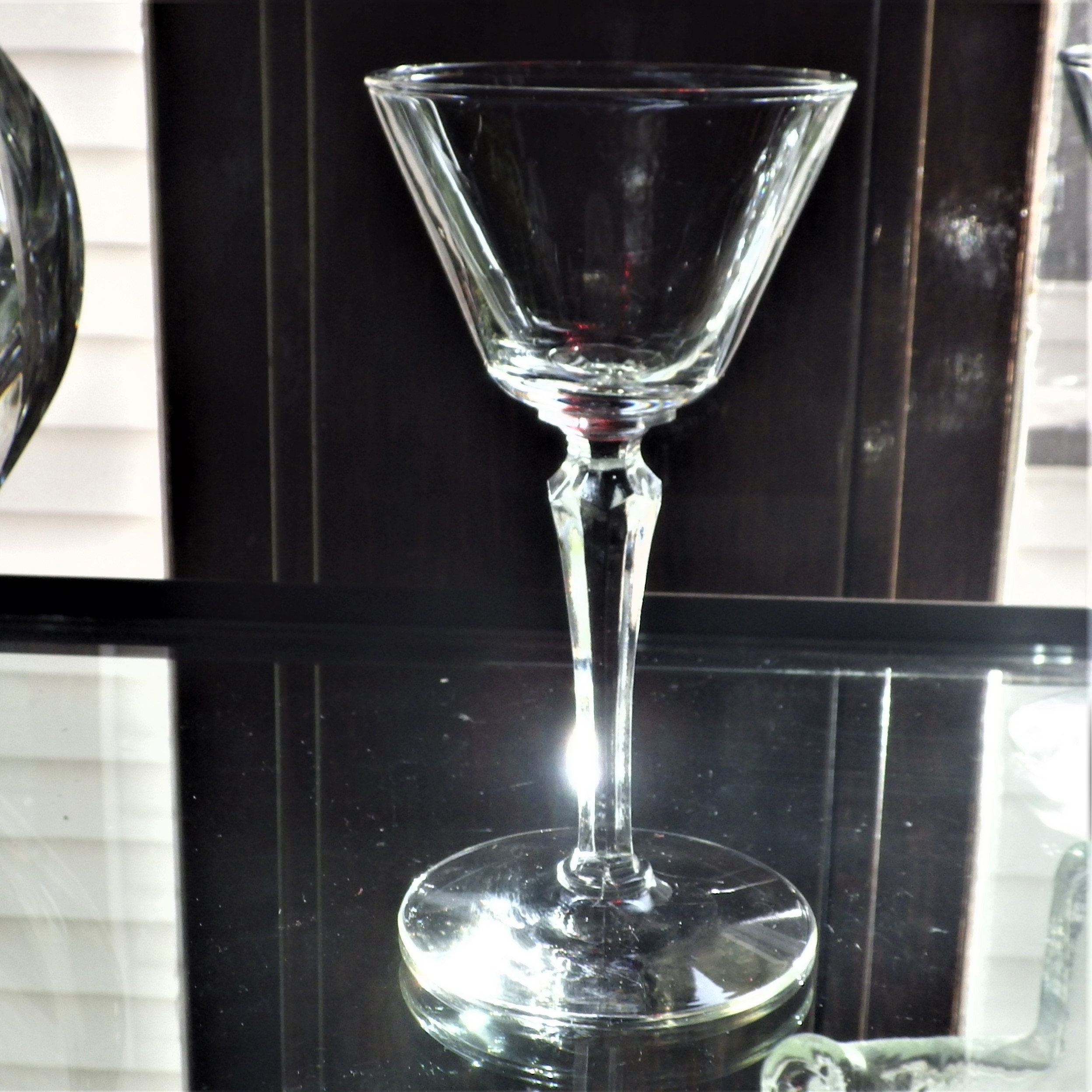 Libbey Mid Century Nick And Nora Glasses Set Of Six Or Set Of Etsy