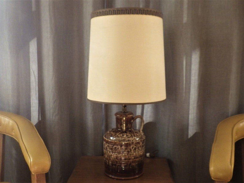 Sebastiano Maglio for Haeger Pottery Hand Thrown Table Lamp | Etsy