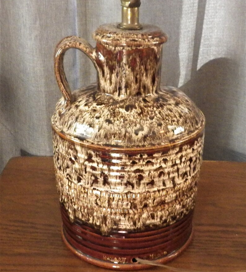 Sebastiano Maglio for Haeger Pottery Hand Thrown Table Lamp | Etsy