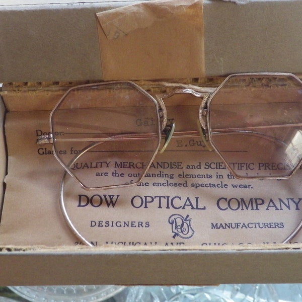 Octagon Eyeglasses - Etsy