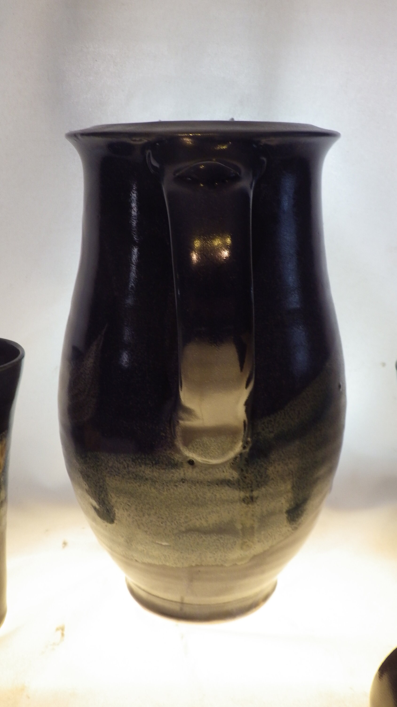 Wagner Pottery Five Piece Drink Set Lemonade Pitcher Studio - Etsy