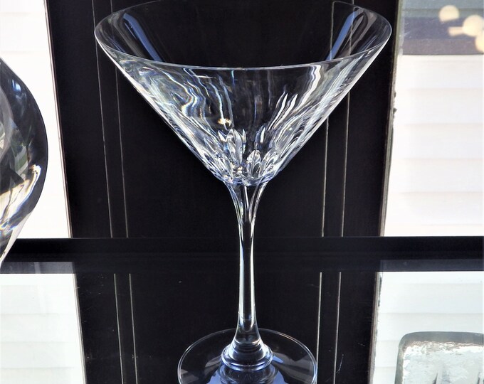 Godinger Shannon Crystal Chelsea Martini Glasses Set of Four European ...