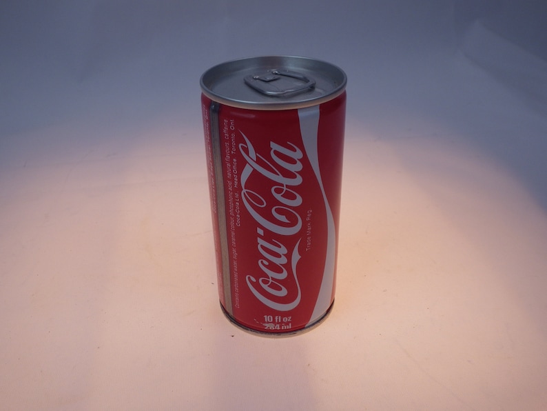 Coca Cola 10 Ounce Toronto Coke Can Steel Can Square Pull Tab - Etsy