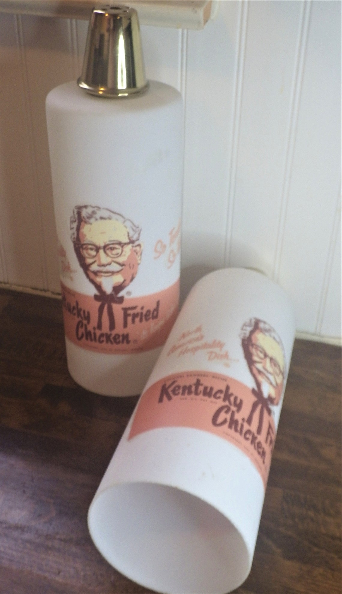 Vintage Kentucky Fried Chicken Pendant Lamp Shade KFC - Etsy