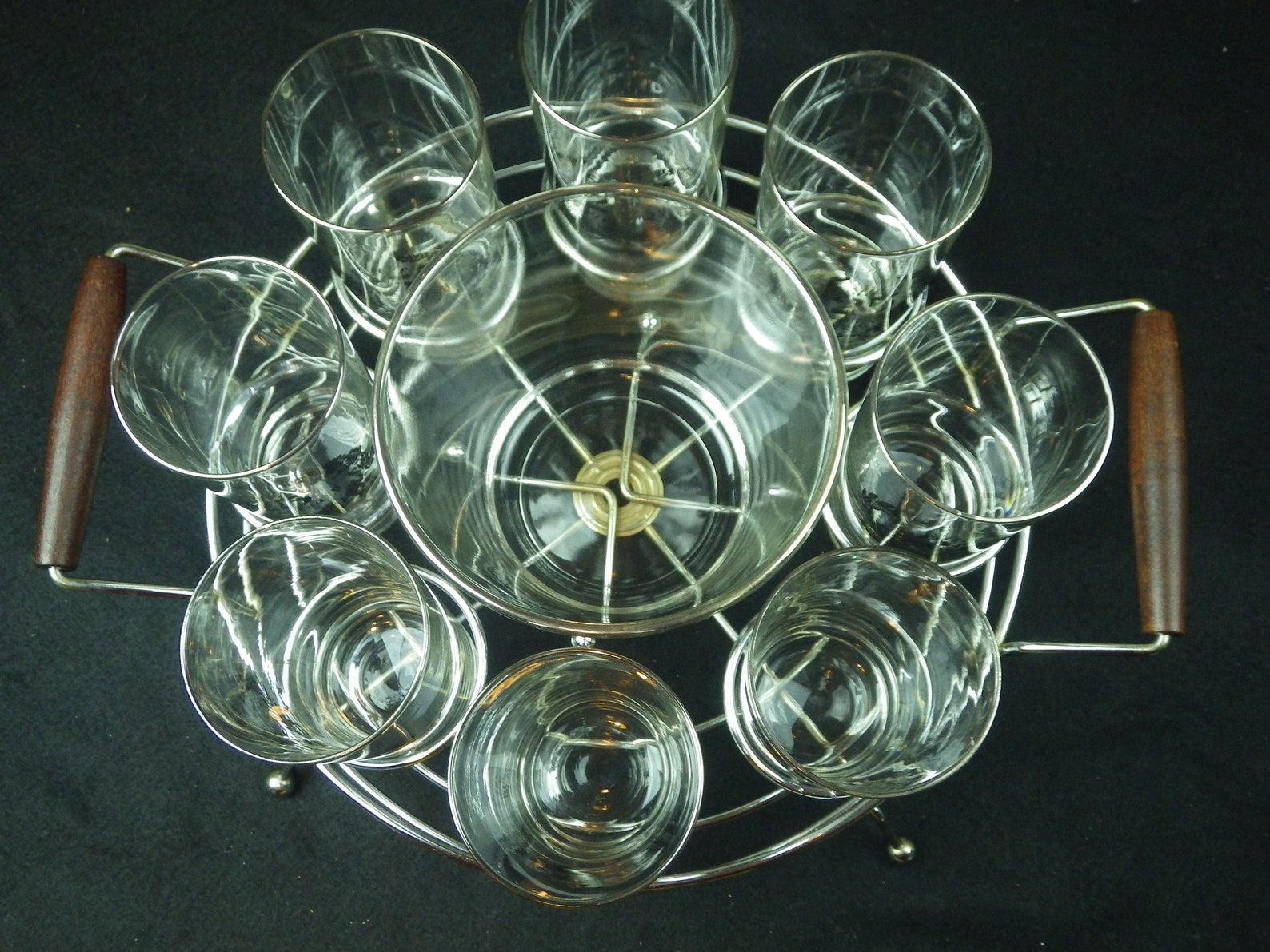 Vitreon Queen's Luster Silver Anniversary Serving Platter | Etsy