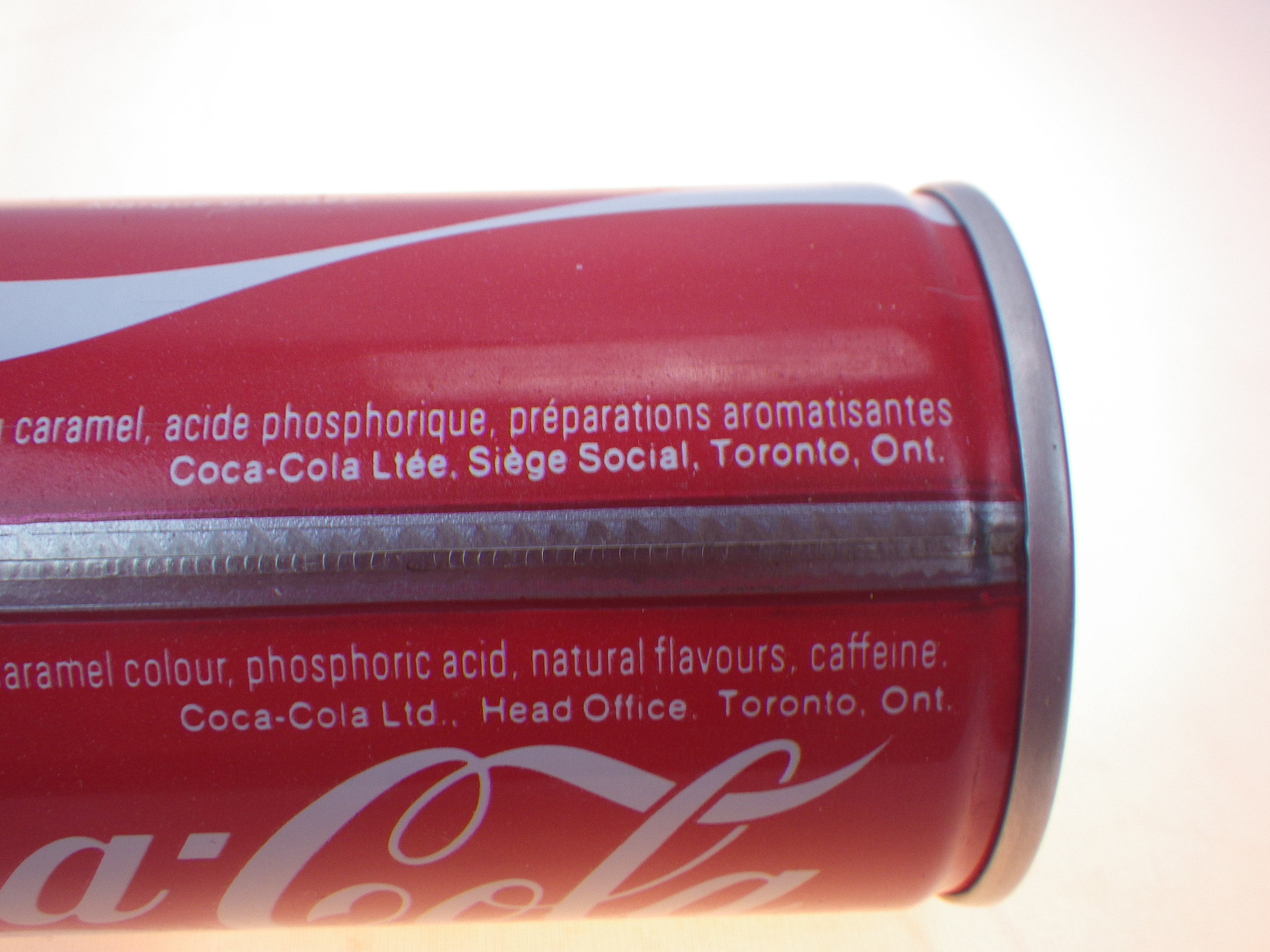 Coca Cola 10 Ounce Toronto Coke Can Steel Can Square Pull Tab | Etsy