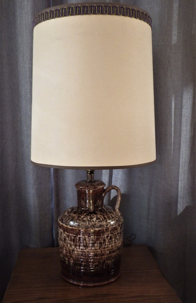 Sebastiano Maglio for Haeger Pottery Hand Thrown Table Lamp | Etsy