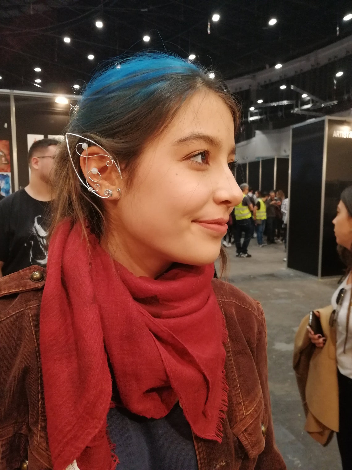 Model Alda pair Elf Ears Fantasy Elf Ear Cuffs Elven Ear | Etsy