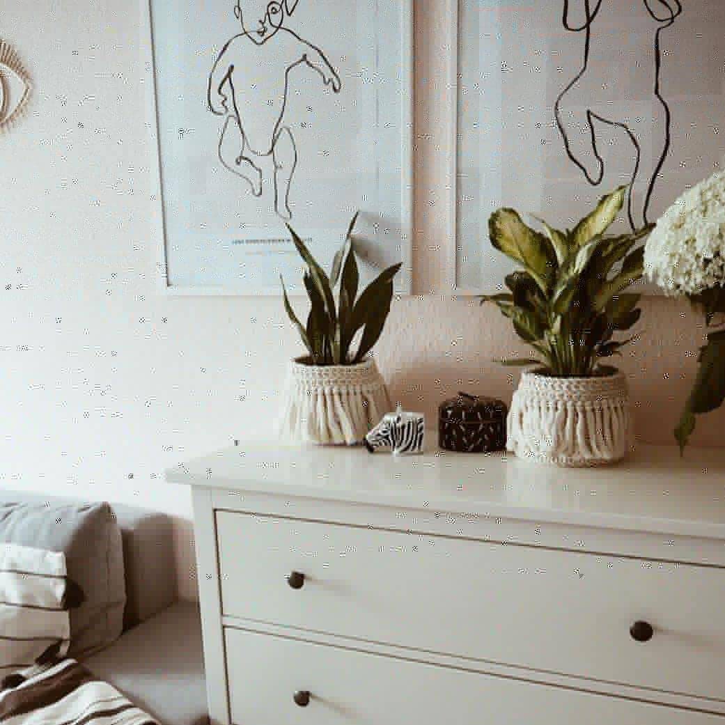 Boho Round Basket Kidsroom Storage Container Cotton | Etsy