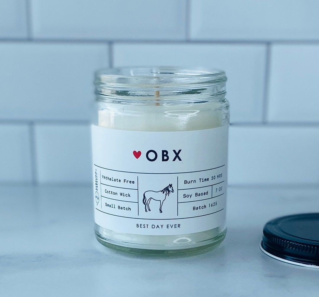 OBX - Outer Banks Candle | Soy Coconut Blend | Hand Poured | Small ...